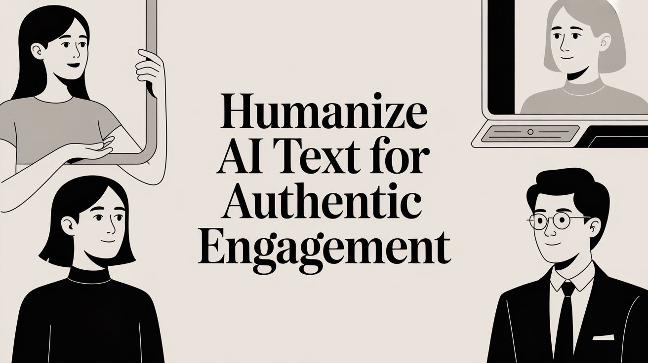 Humanize AI Text for Authentic Engagement