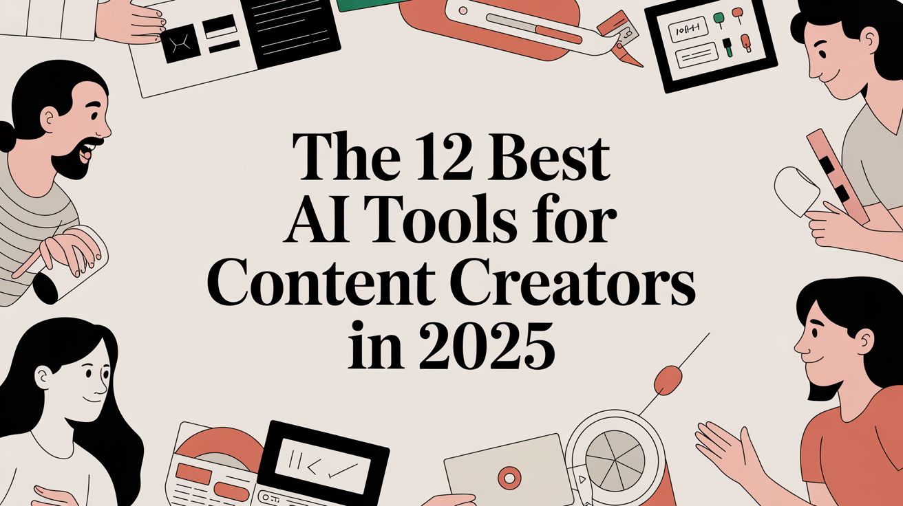 The 12 Best AI Tools for Content Creators in 2025